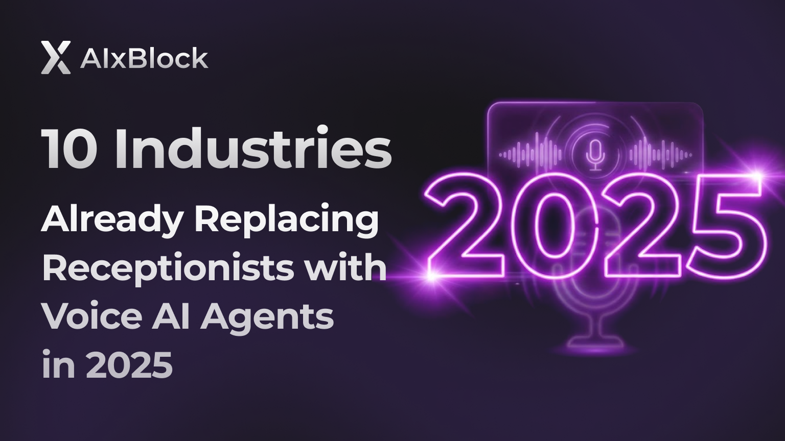 Voice AI Agent Use Cases: 10 Industries Adopting It in 2025 ...